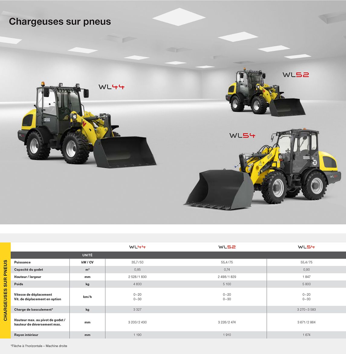 Chargeuses sur pneus pour professionnels de TP / Bâtiment, Finistère